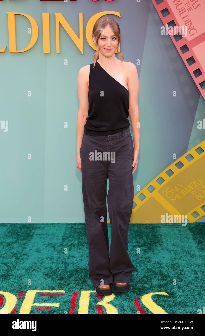 Los Angeles, Ca. 22nd Aug, 2024. Siena Werber at Hulu's Only Murders In ...