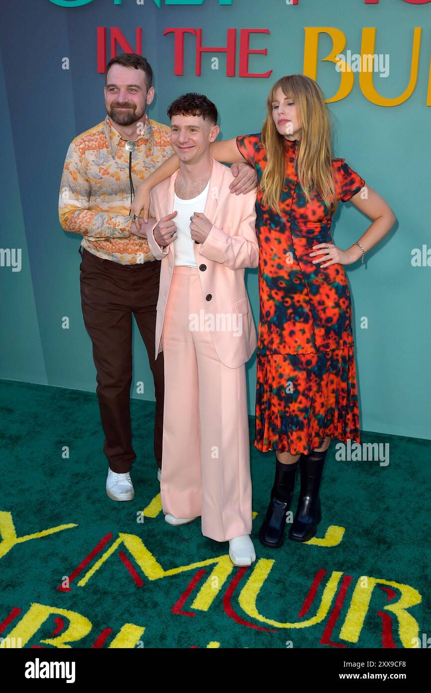 Micah Stock, Chris Perfetti und Alexandra Templer bei der Premiere der ...