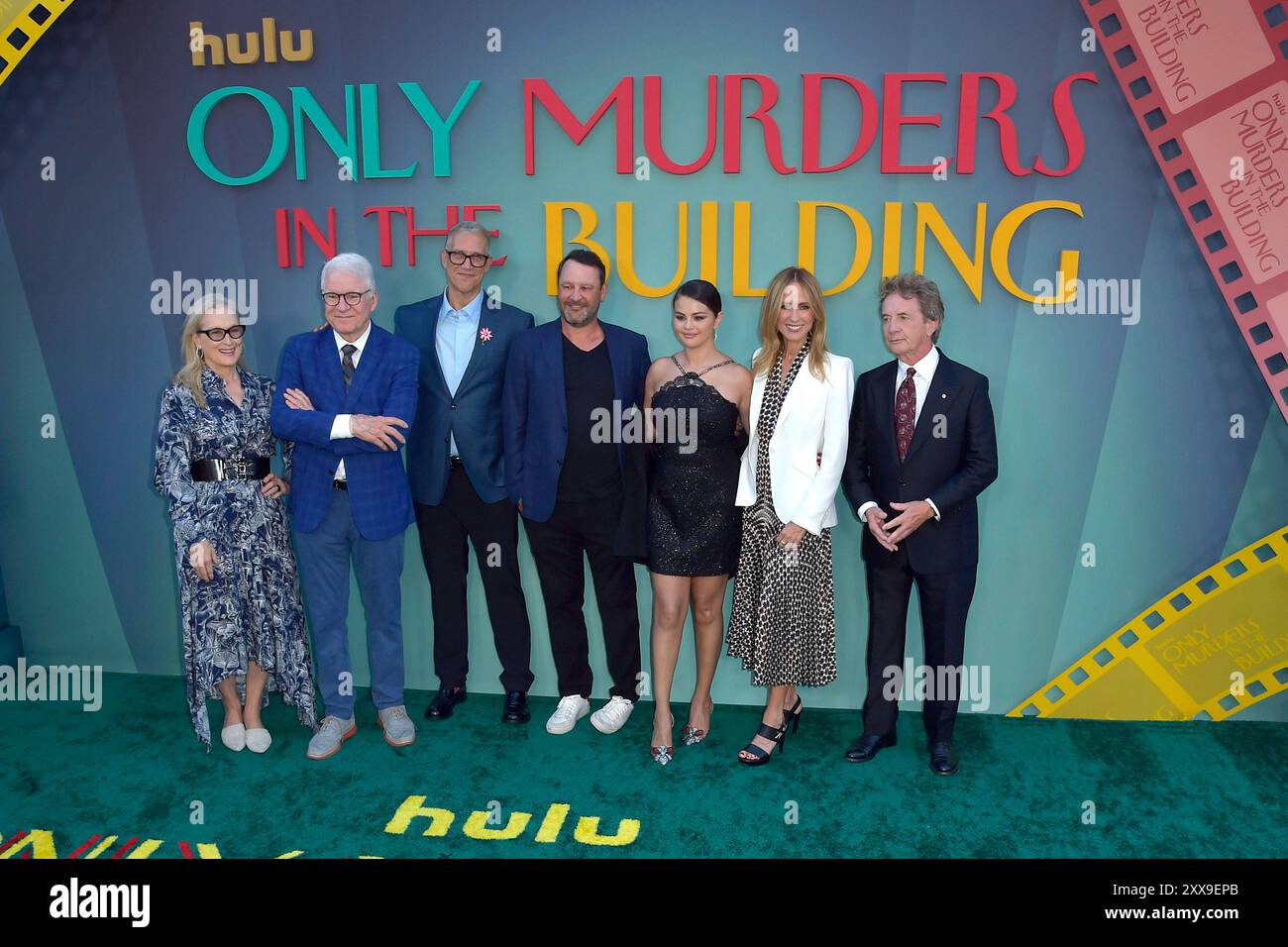 Meryl Streep, Steve Martin, John Hoffman, Dan Fogelman, Selena Gomez ...