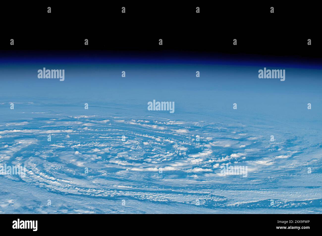 Cloud and cloudscape in Planet Earth's atmosphere - digital enhancement ...