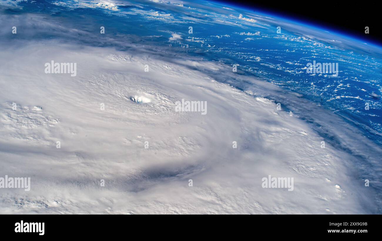 Hurricane Ernesto. Cloud and cloudscape in Planet Earth's atmosphere ...