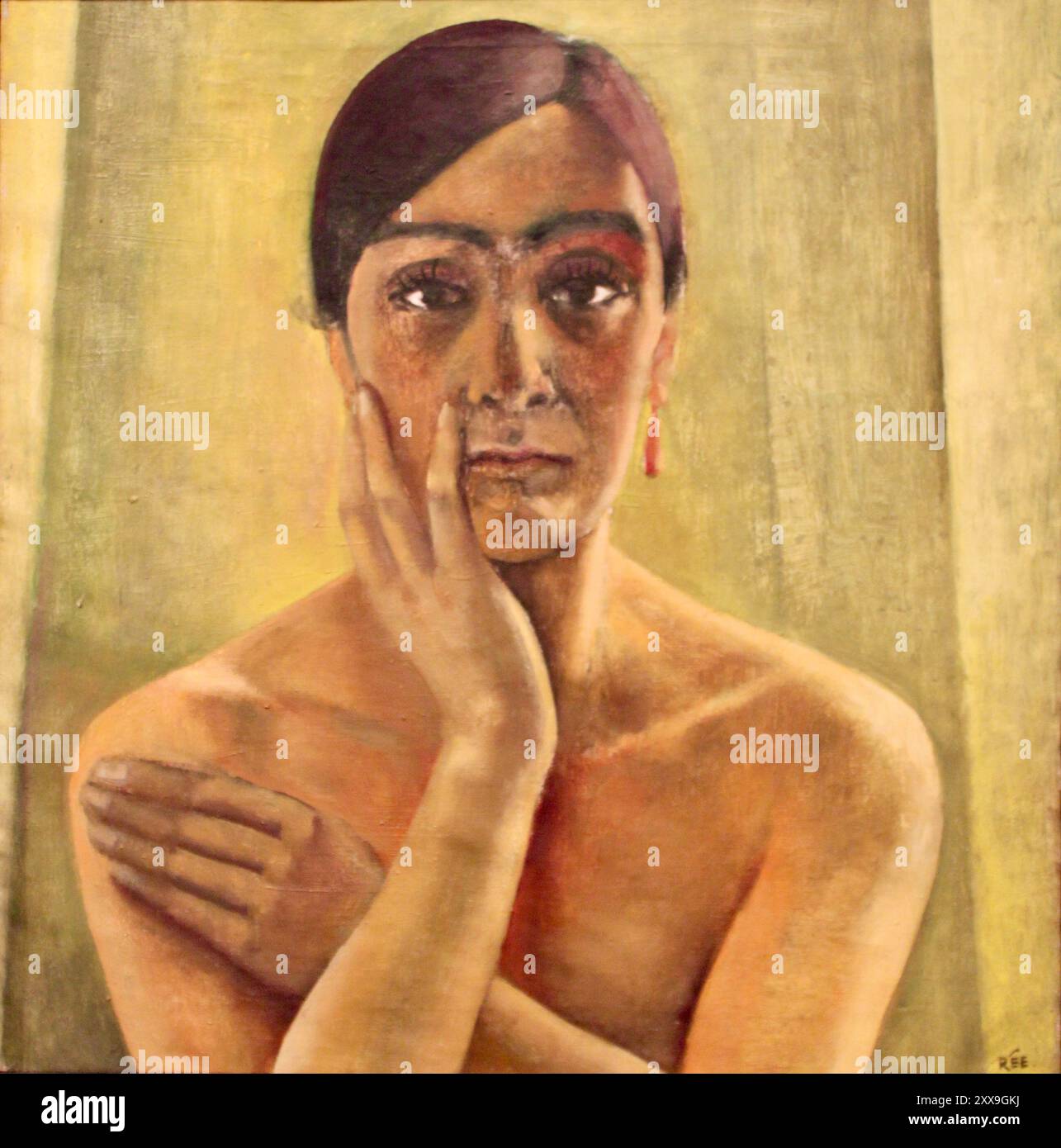 Anita Ree (German Avant-Garde artist) - Self Portrait - 1930 Stock ...