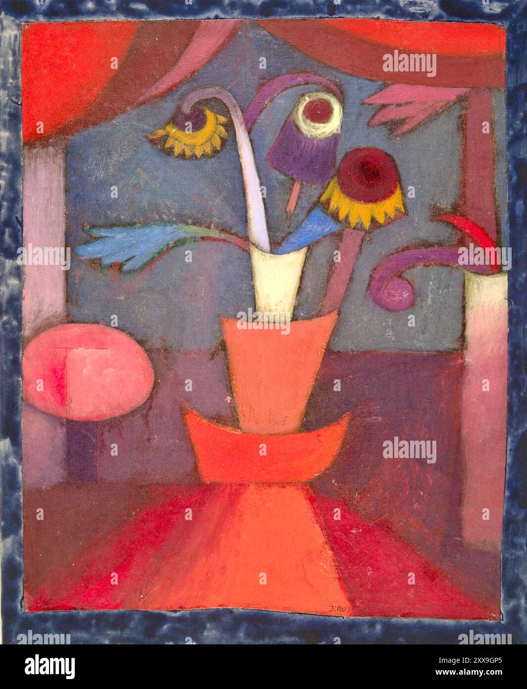 Paul Klee - Autumn Flower - 1922 Stock Photo - Alamy
