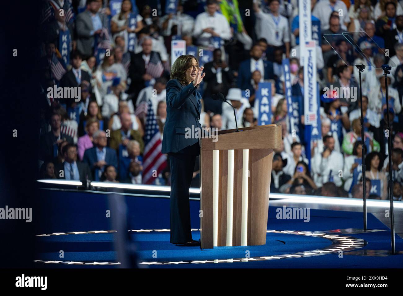 United States Vice President Kamala Harris, the 2024 Democratic Party ...