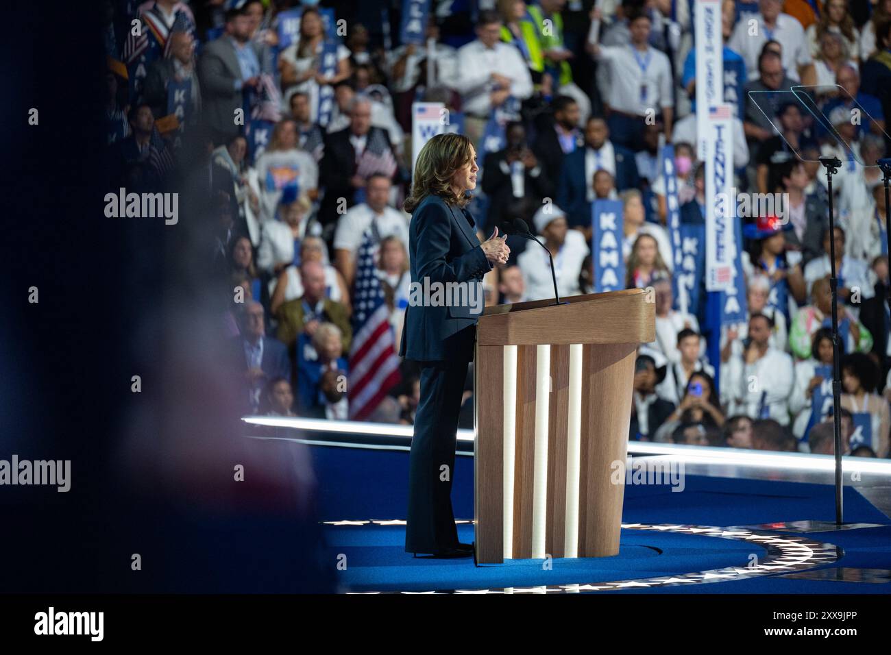 United States Vice President Kamala Harris, the 2024 Democratic Party ...