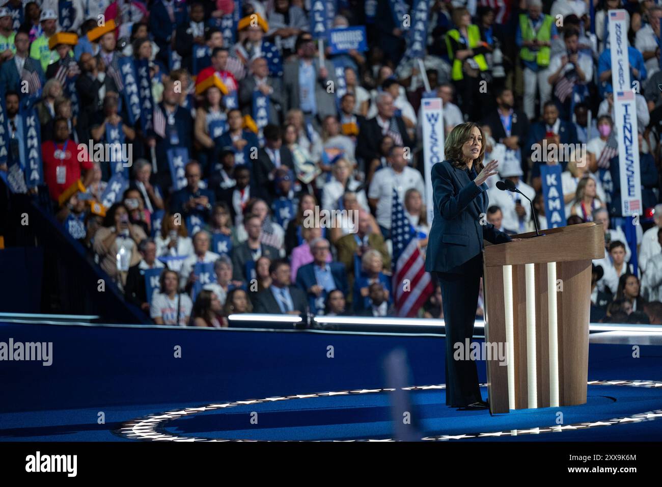 United States Vice President Kamala Harris, the 2024 Democratic Party ...