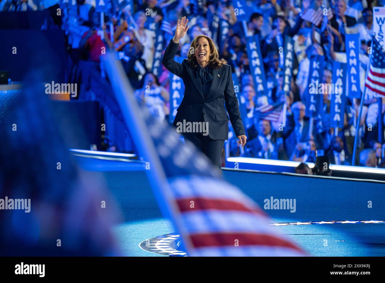 United States Vice President Kamala Harris, the 2024 Democratic Party ...