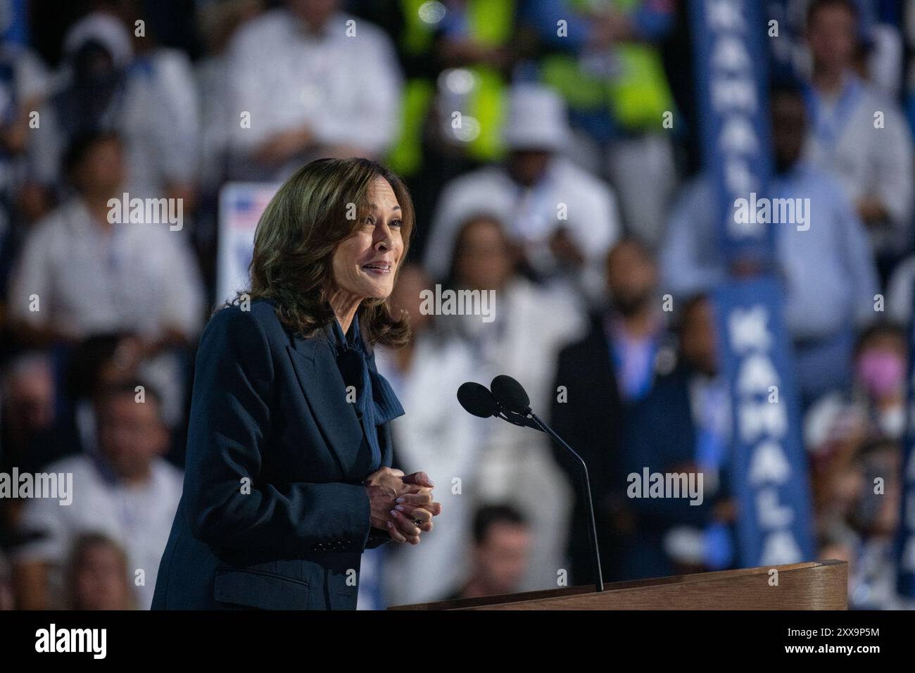 United States Vice President Kamala Harris, the 2024 Democratic Party ...