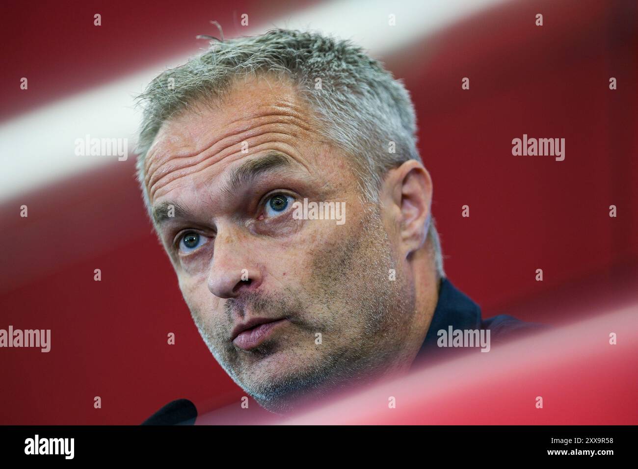 Christian Wueck (Deutschland, Trainer), GER, Pressekonferenz zur ...