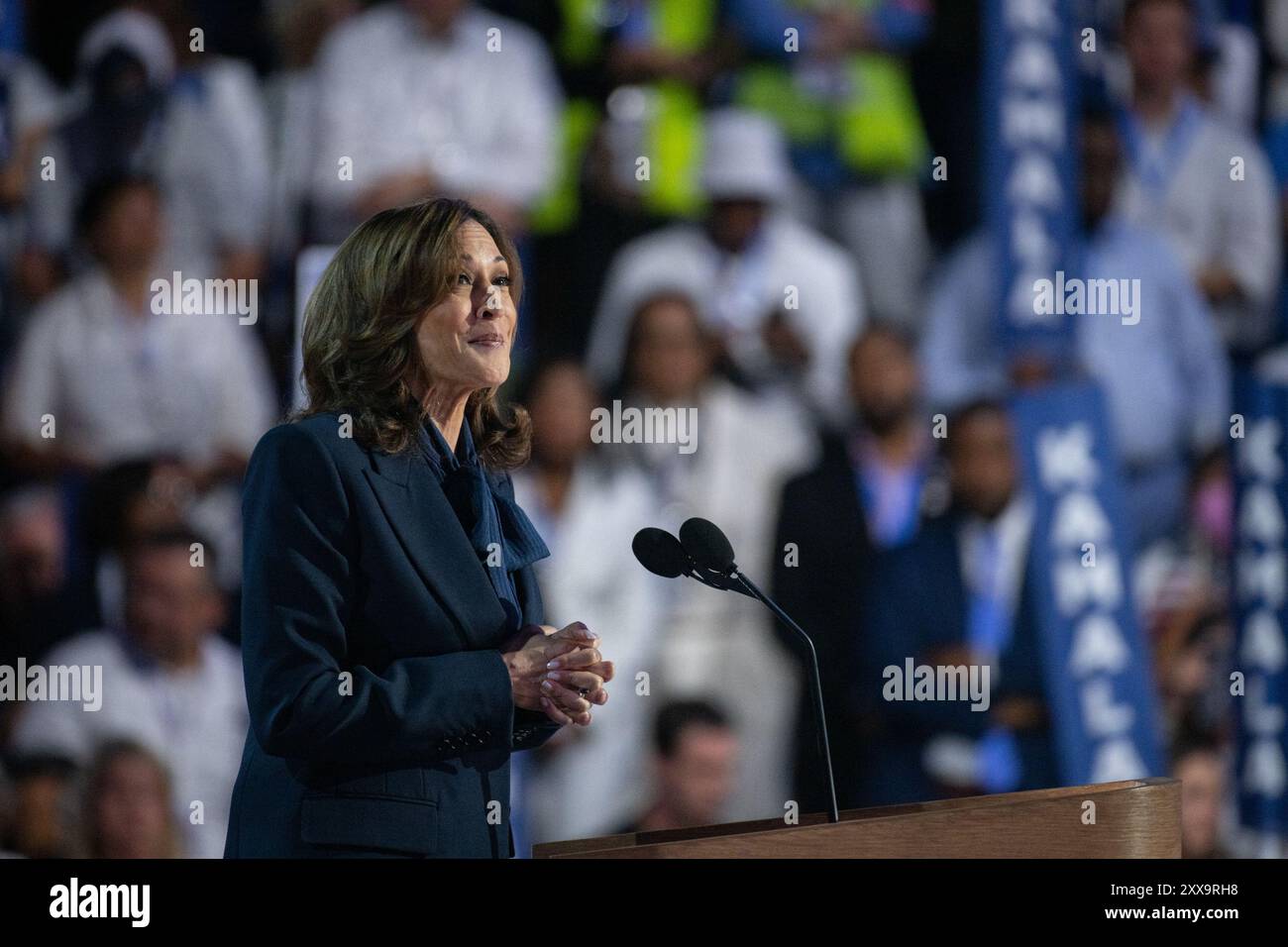 United States Vice President Kamala Harris, the 2024 Democratic Party ...