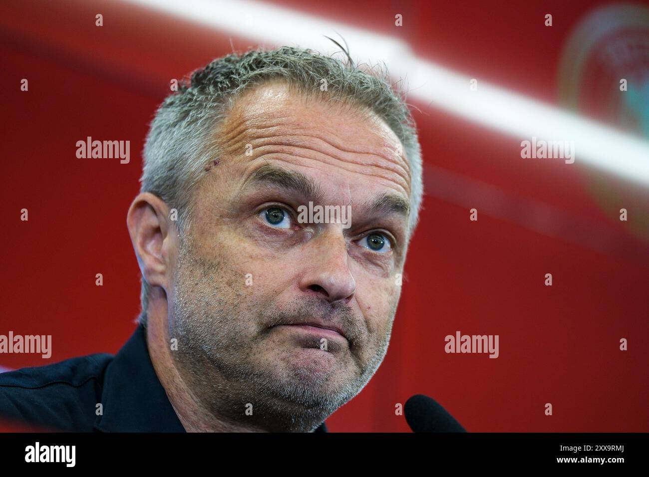 Christian Wueck (Deutschland, Trainer), GER, Pressekonferenz zur ...
