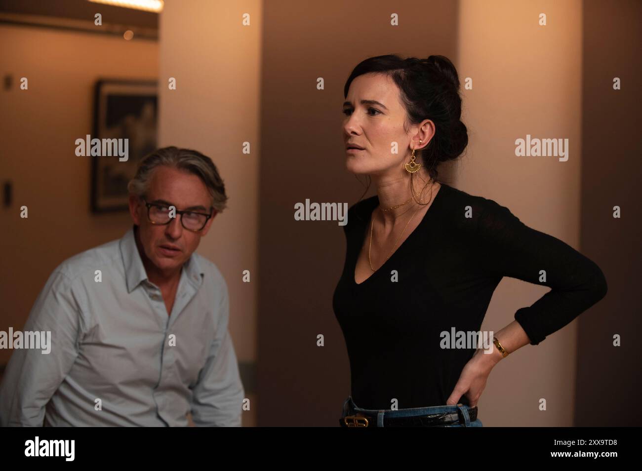 CHIVALRY (2022), directed by STEVE COOGAN and SARAH SOLEMANI. Credit ...