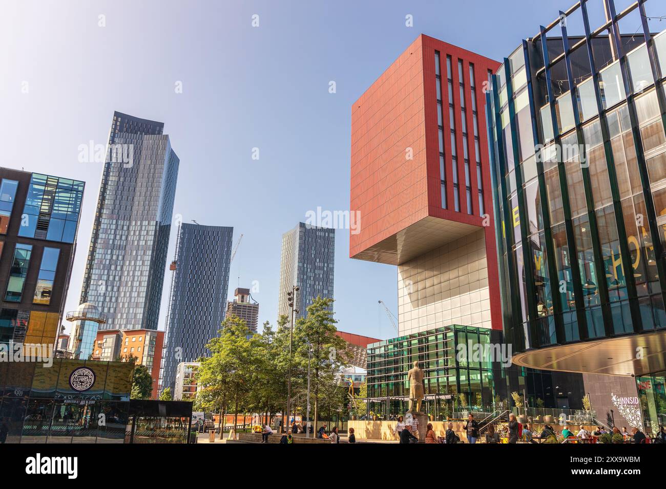 First Street is a vibrant neighbourhood in the city, one of Manchester ...