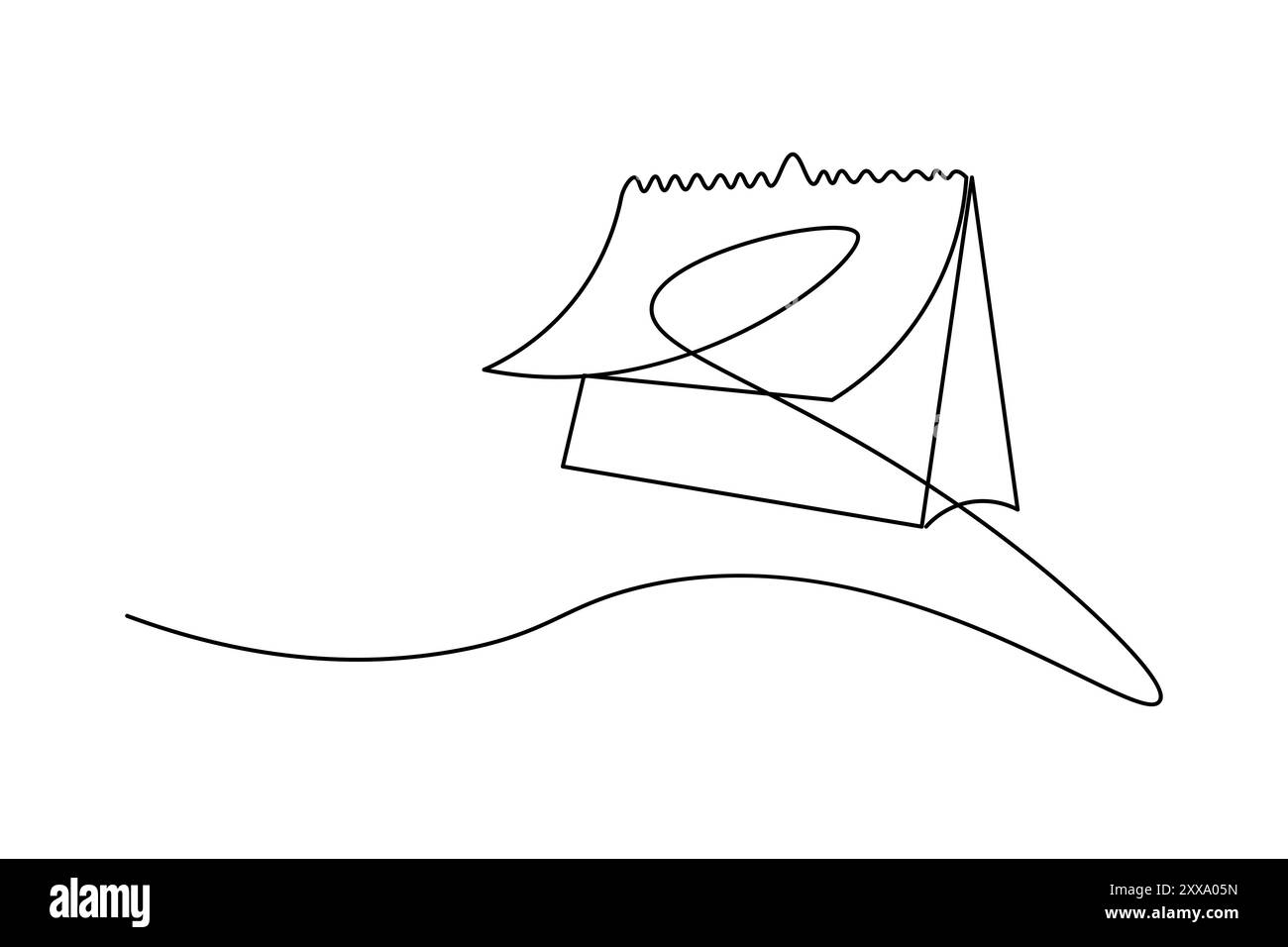 Outline calendar vector Stock Vector Images - Alamy