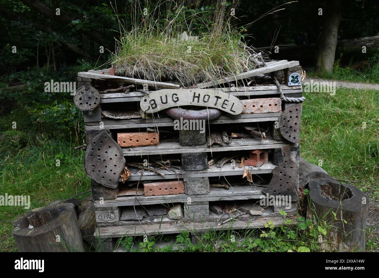 National trust bug hotel hi-res stock photography and images - Alamy