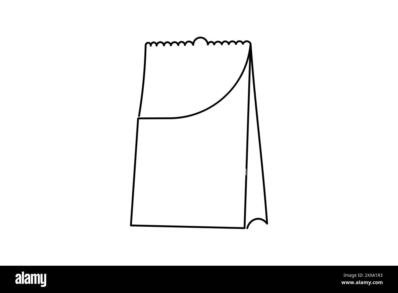Table calendar continuous one line drawing of isolated outline vector ...