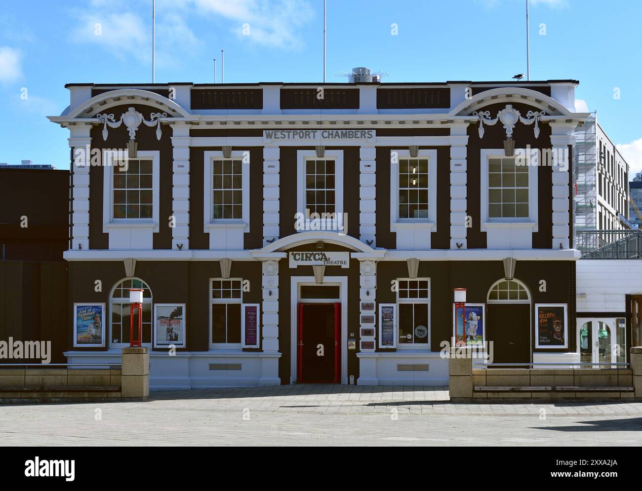 Wellington, New Zealand - 7th MAy 2024:The Circa Threatre and Westport ...