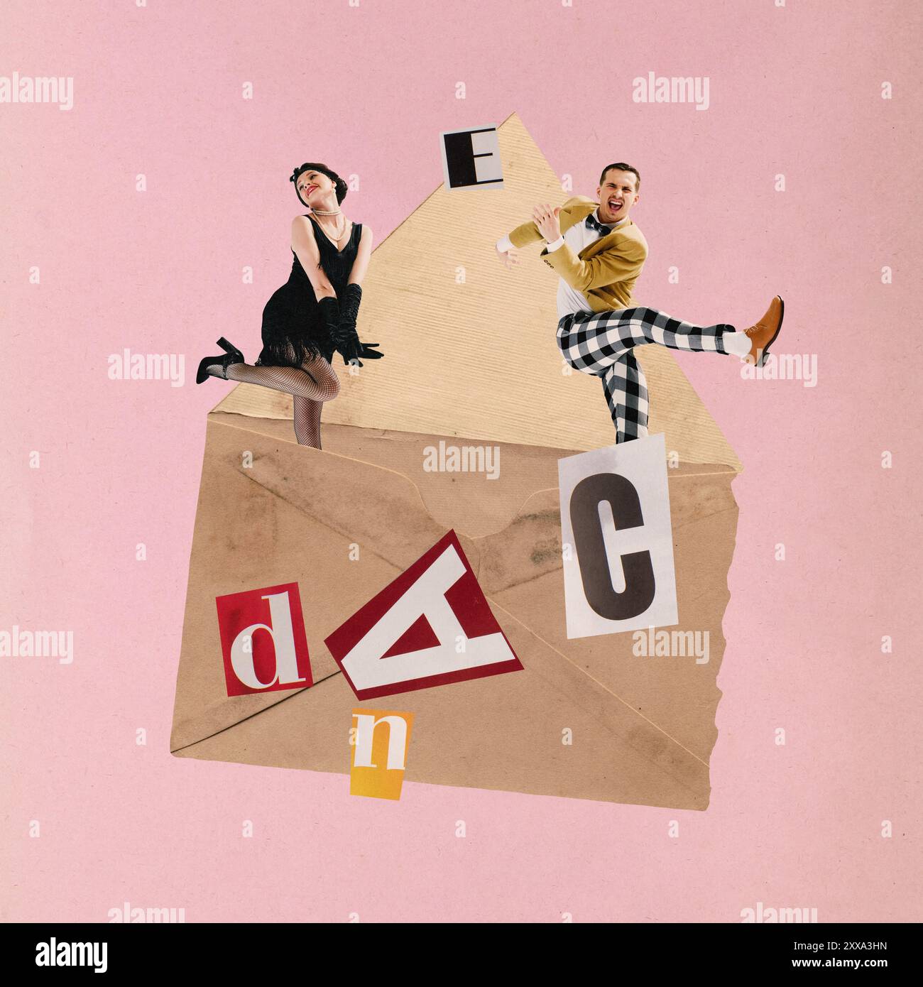 Oversized letters hi-res stock photography and images - Alamy