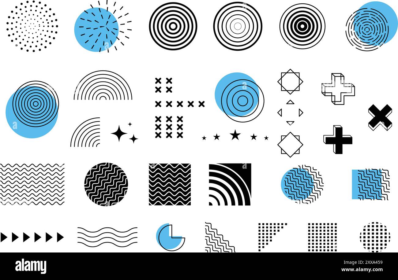 Modern and simple abstract background with geometric shapes and line ...