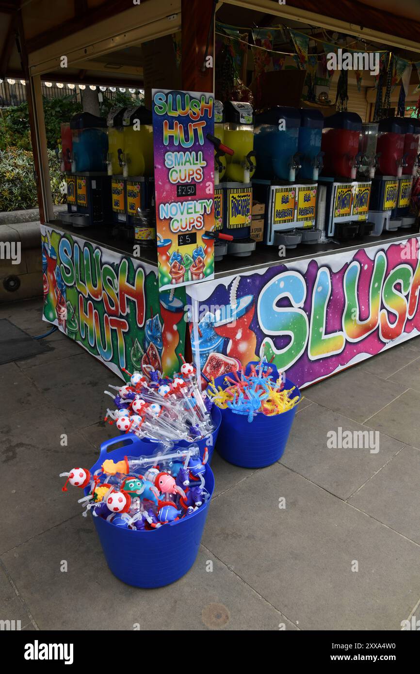 Slush hut kiosk Stock Photo - Alamy