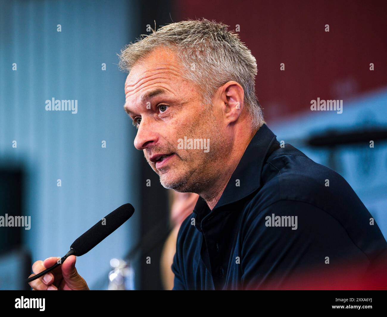 Christian Wueck (Deutschland, Trainer), GER, Pressekonferenz zur ...