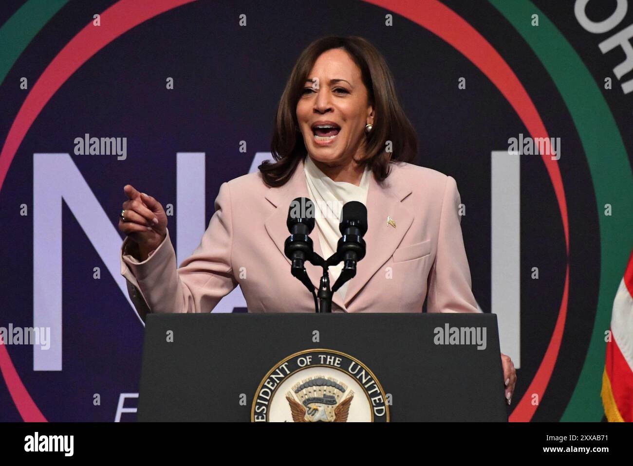 AUGUST 22nd 2024: Vice President Kamala Harris formally accepts the ...
