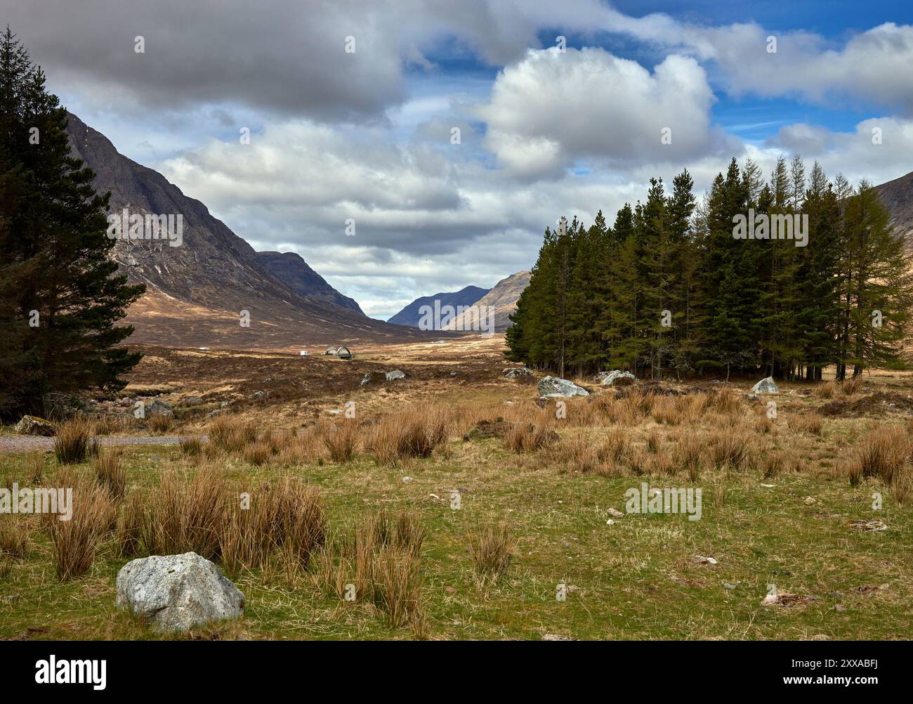 Glencoe looking north west from the Kingshouse Hotel, Glencoe ...