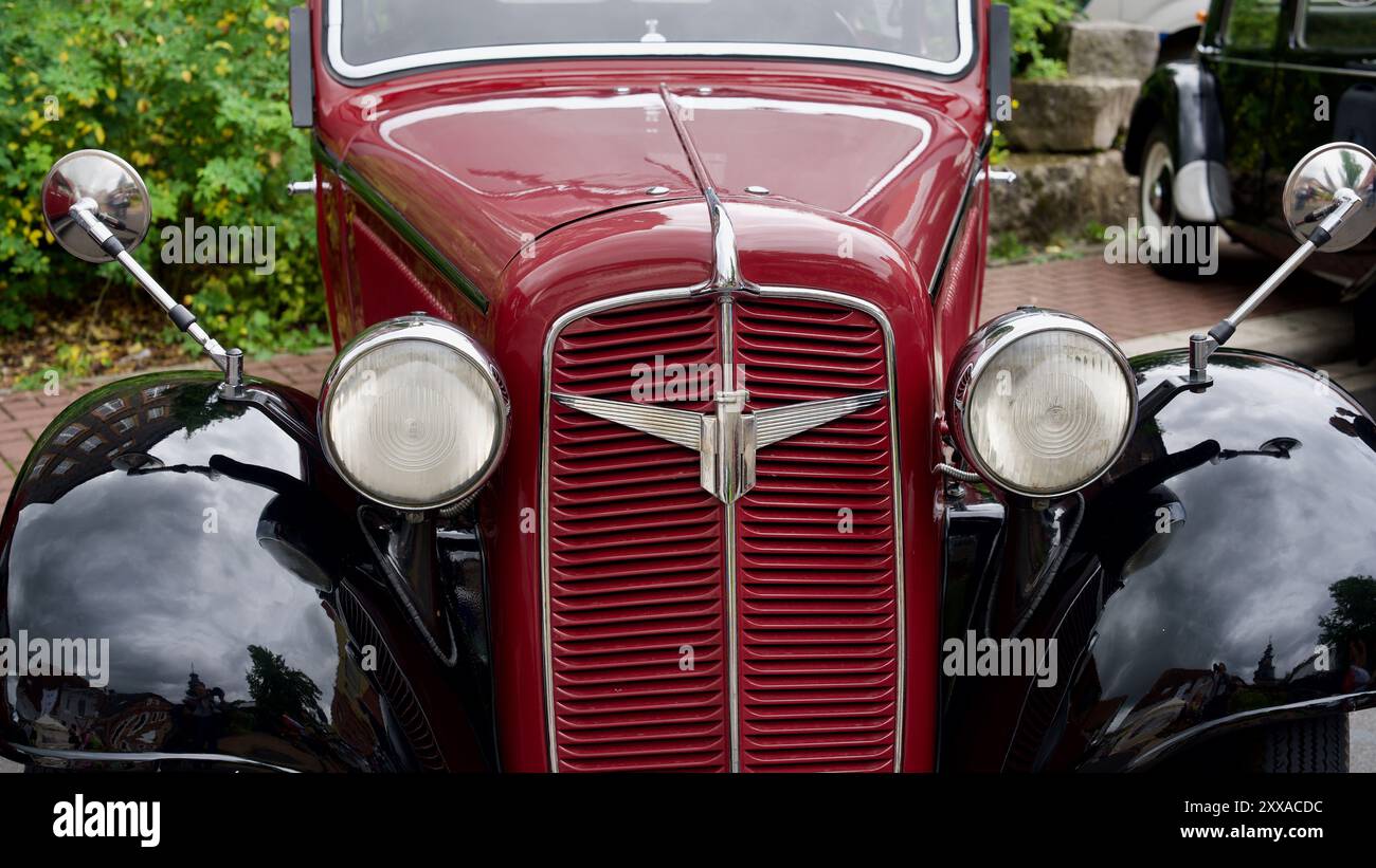 Oldtimer car in Germany Stock Photo - Alamy
