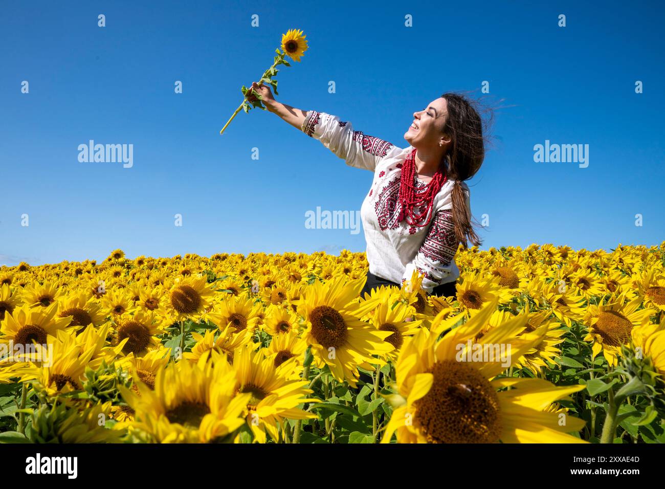 Zhenya Dove, an activist and volunteer from Kherson, Ukraine, who is ...