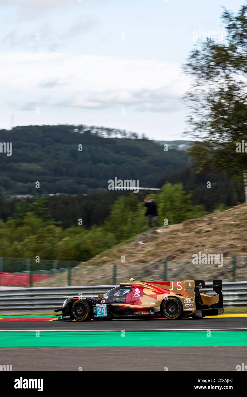 Francorchamps, Belgium, 23 August 2024,#24 Nielsen Racing (Gbr) - Oreca ...
