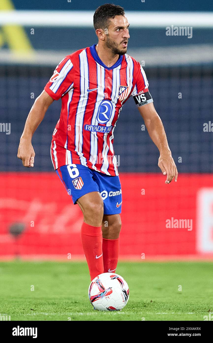 Koke Resurreccion of Atletico de Madrid runs with the ball during the ...