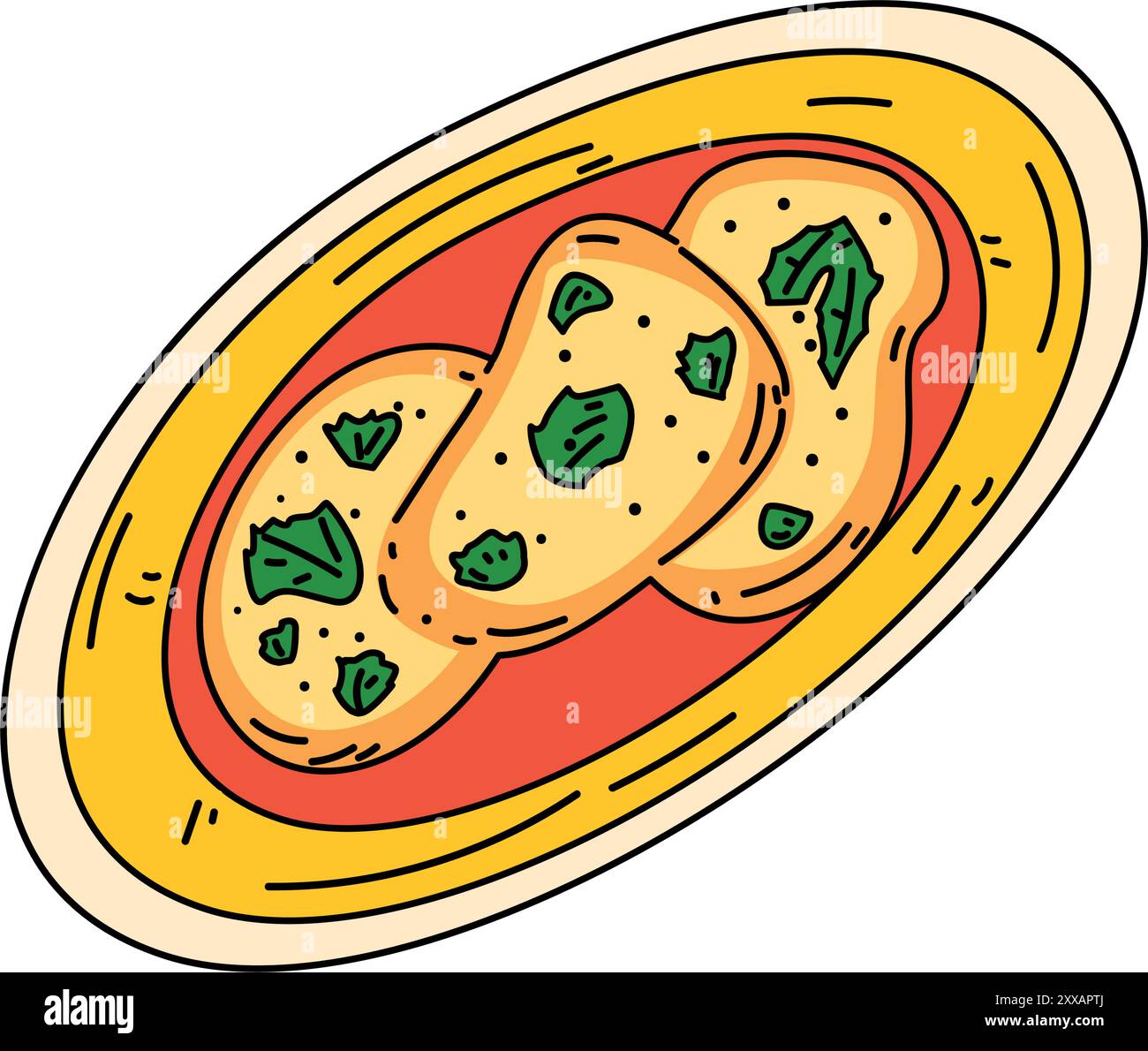 india food baked naan bread Stock Vector Image & Art - Alamy