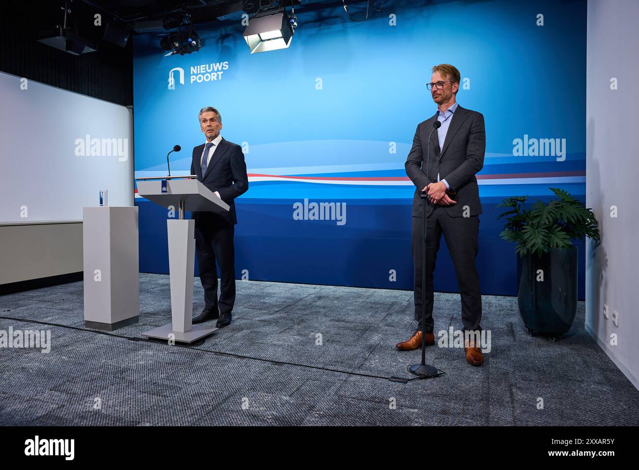 DEN HAAG - Prime Minister Dick Schoof during a press conference ...