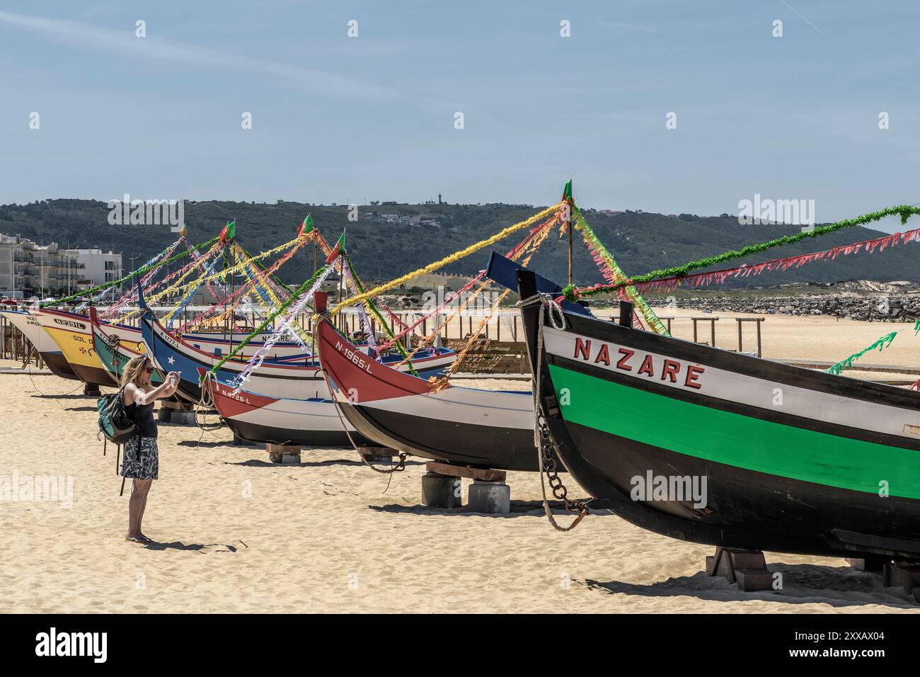 coastal town the village of Nazare is a Portuguese municipality ...
