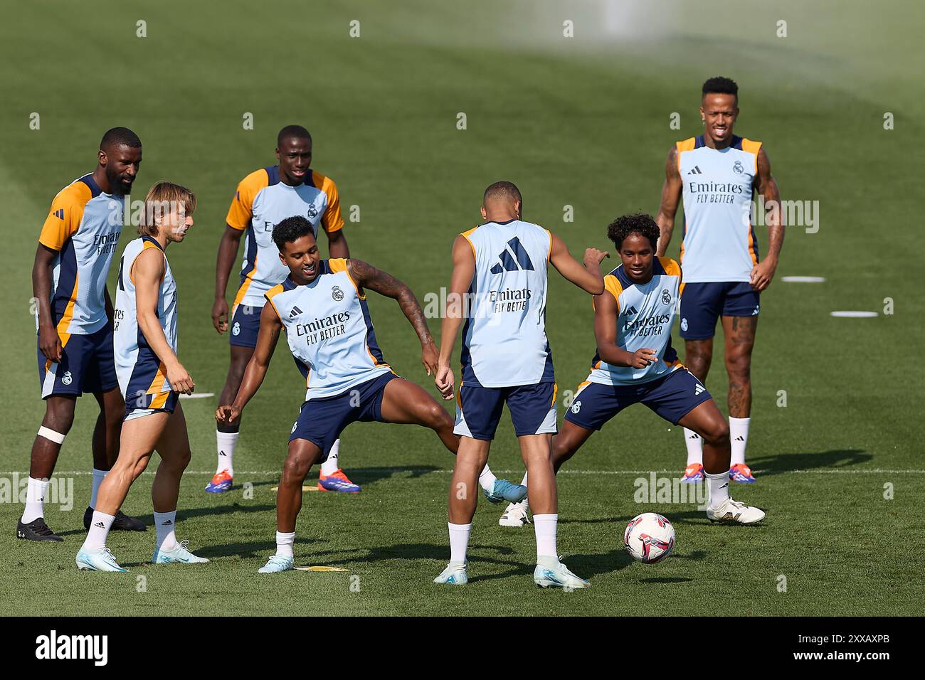 Kylian mbappe luka modric hi-res stock photography and images - Alamy