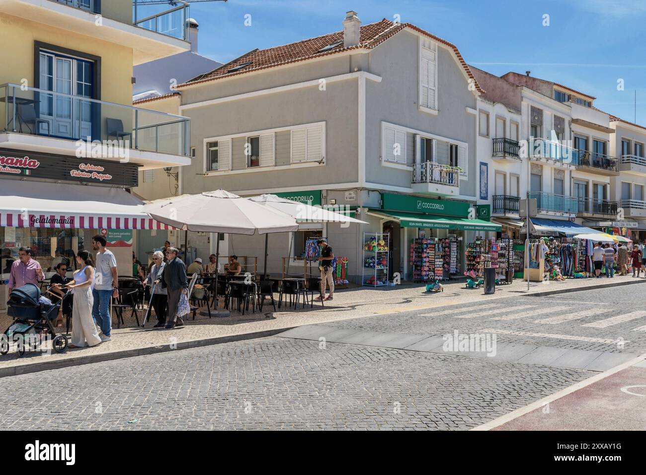 coastal town the village of Nazare is a Portuguese municipality ...