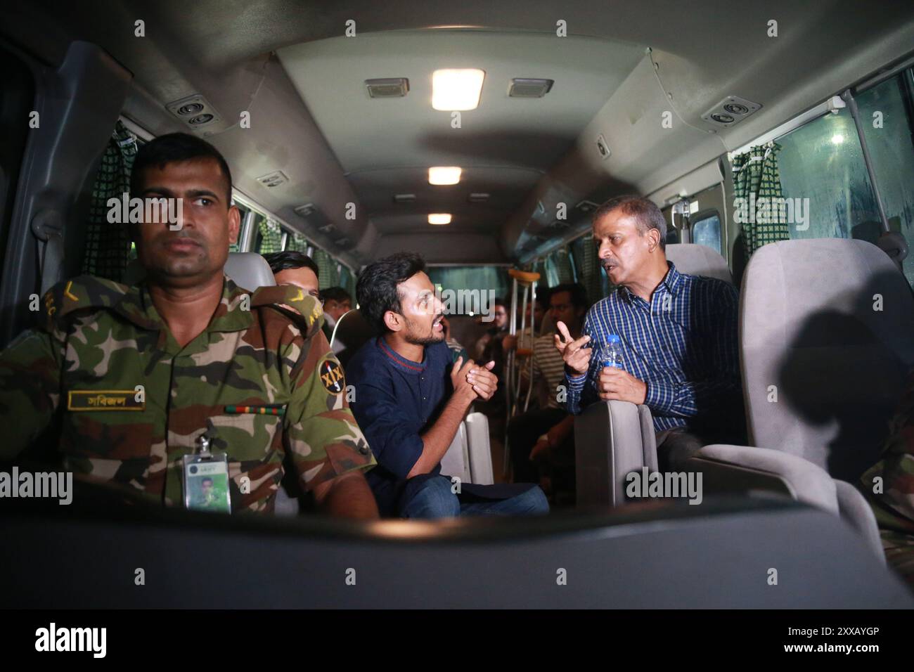 Anti-discrimination Student Movement one of the key organiser Asif ...