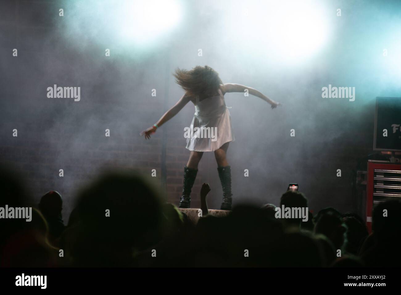 Yoanna Bolzli, known as YOA performs live on the first day of the Rock ...