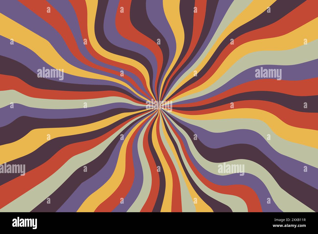 Abstract psychedelic groovy background. Vector illustration Stock ...