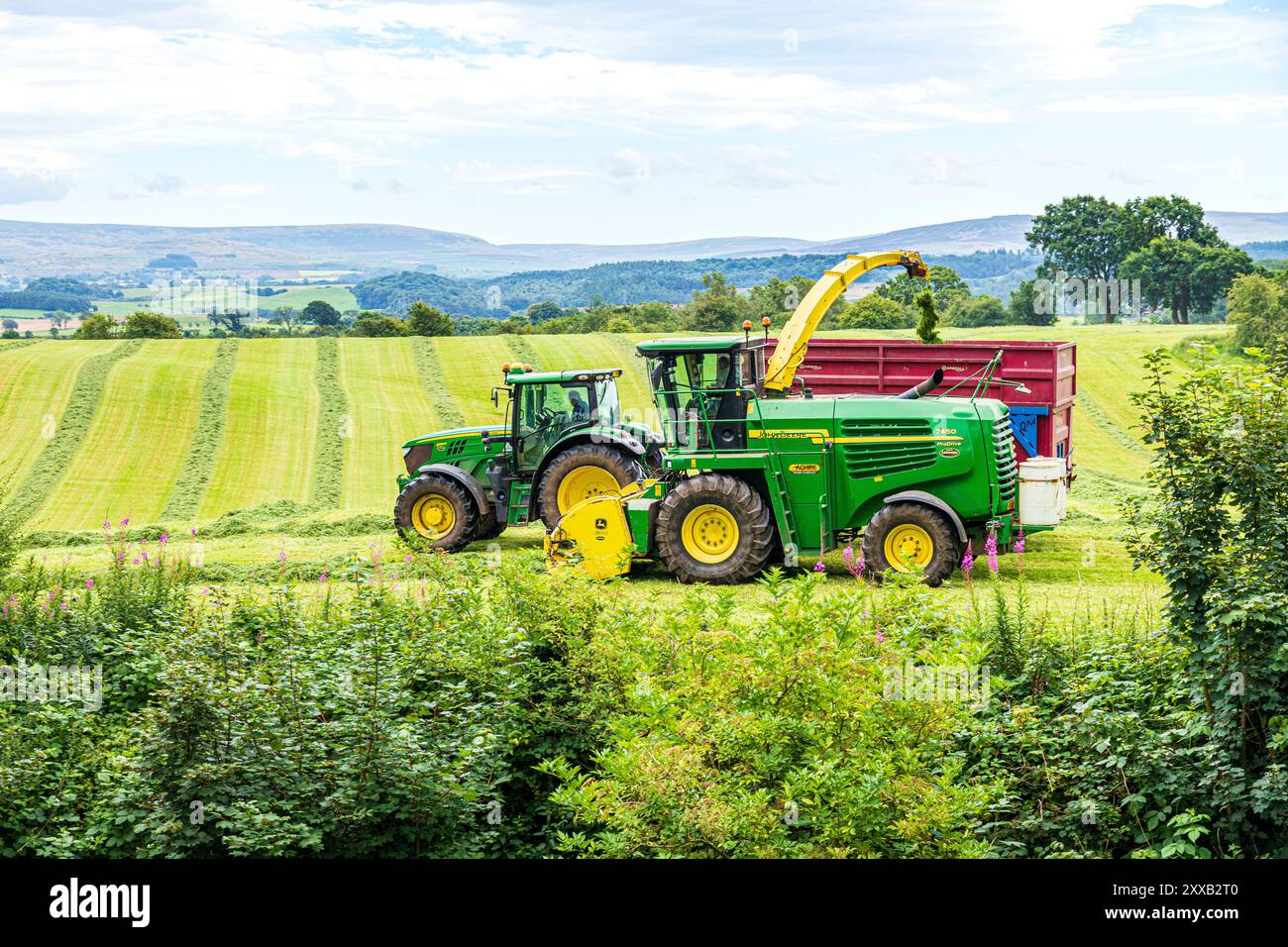 Silage making hi-res stock photography and images - Alamy