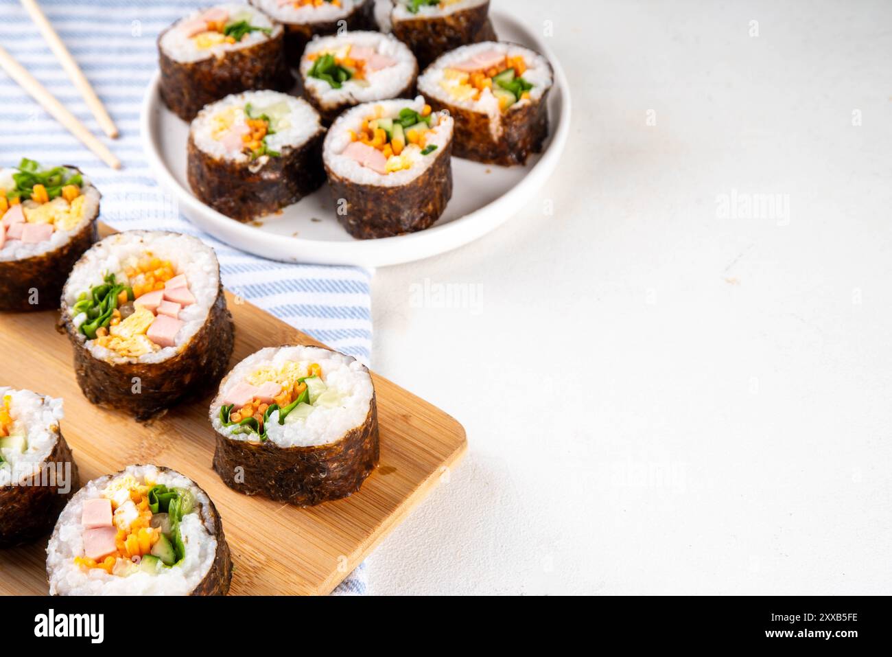 Kimchi rice ham hi-res stock photography and images - Alamy