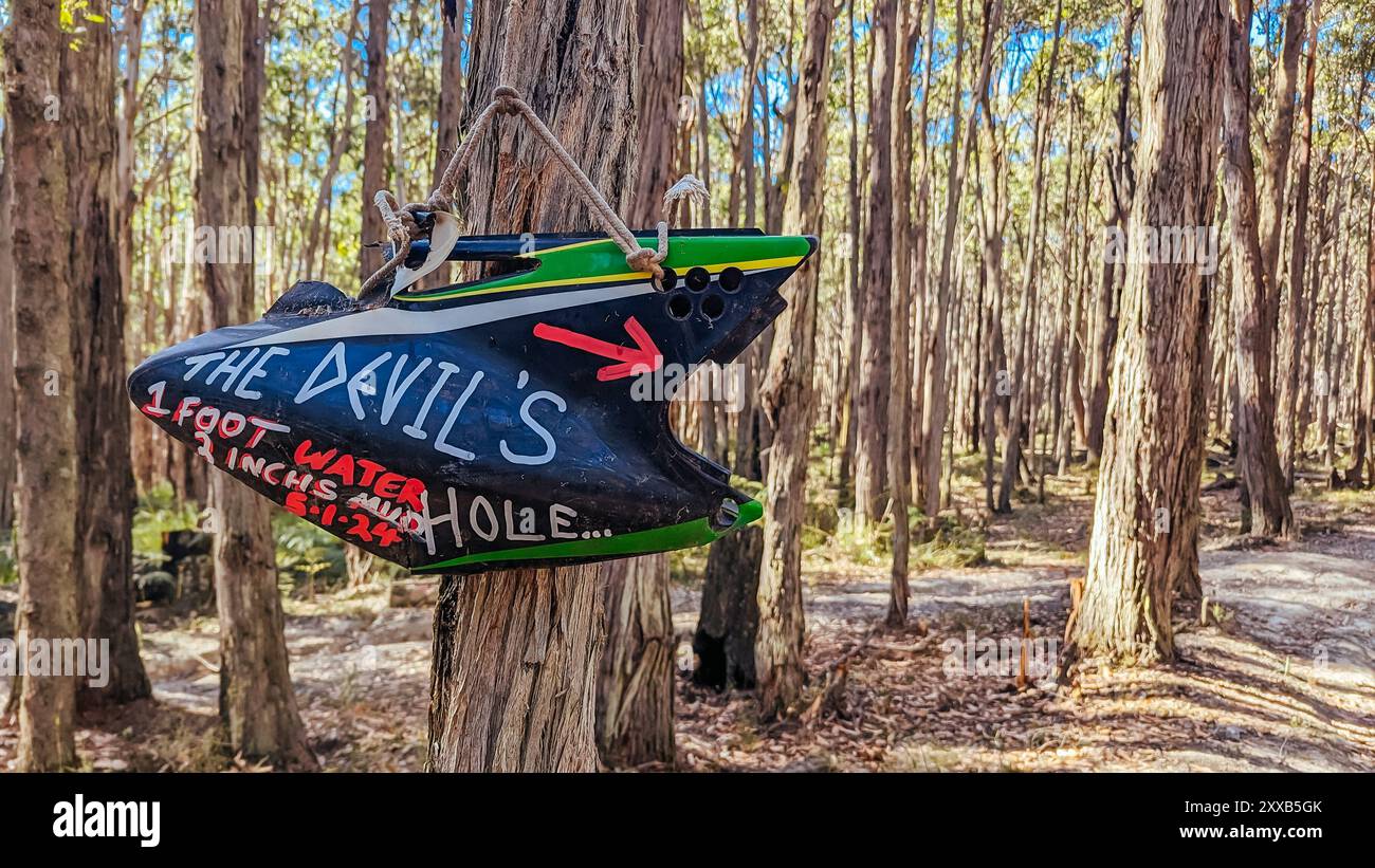 Victorian Rural Country Bush Camp in Australia Stock Photo - Alamy