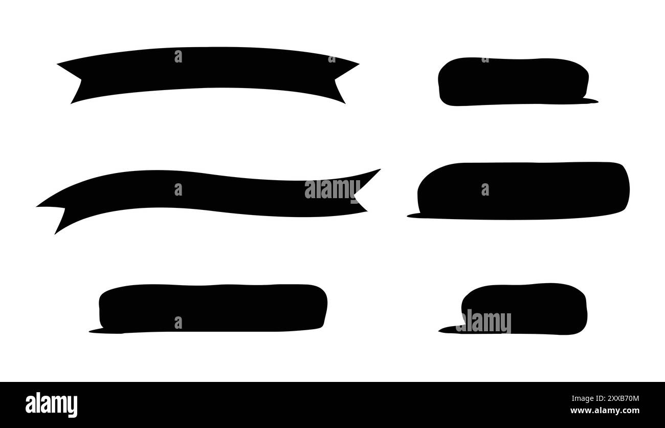 Sroller Design - Ribbon Design - Call out and Chat box icon designs ...