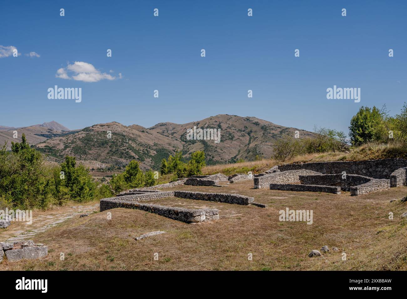 Alba Fucens is a site that arose in the 4th century BC in an elevated ...