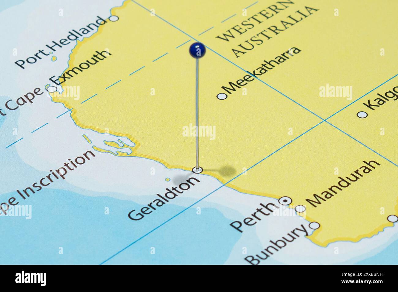 Australia political map capital hi-res stock photography and images - Alamy