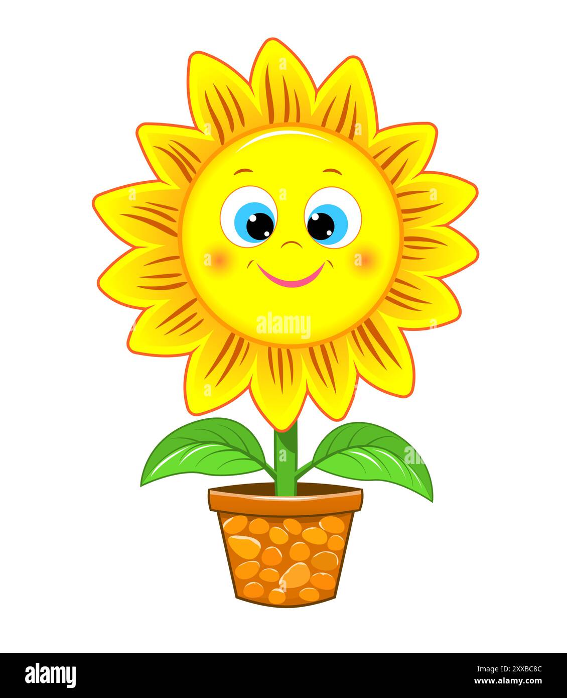 Stem leaves on white Stock Vector Images - Alamy