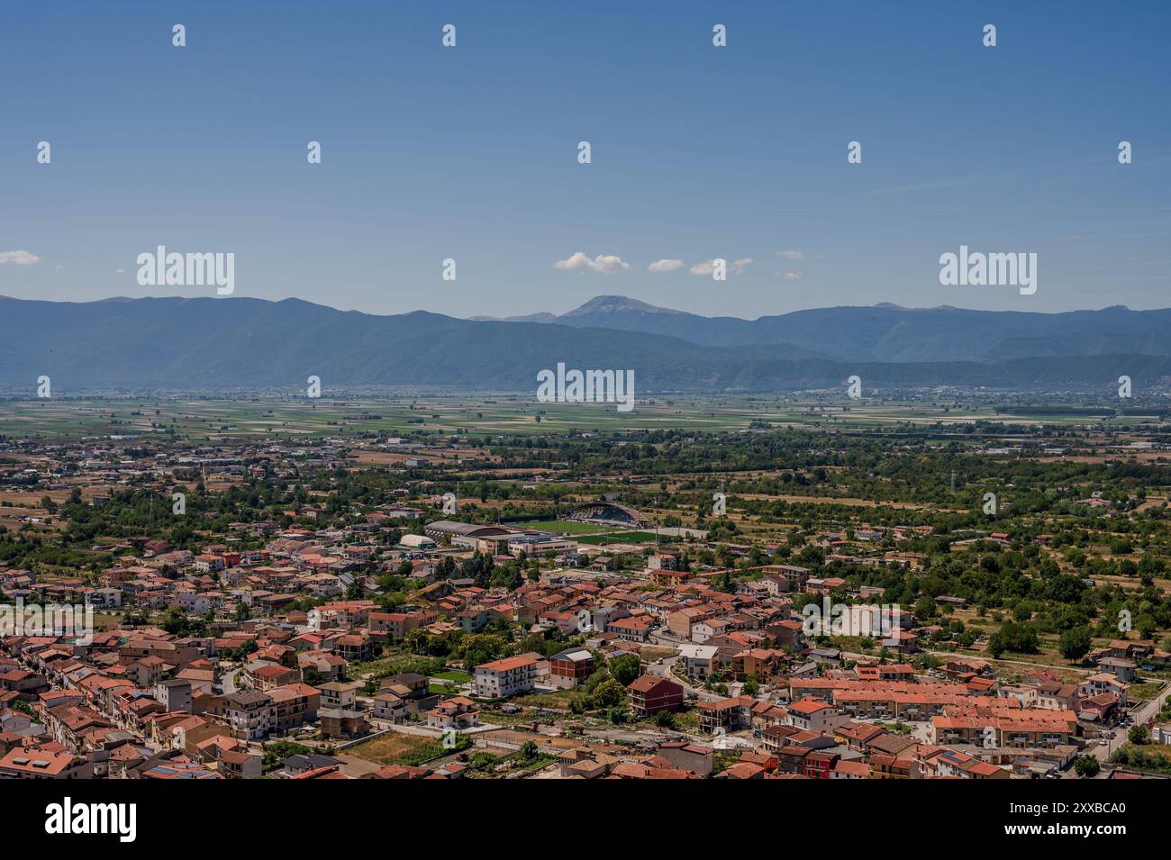Celano is a splendid town in Abruzzo, overlooking the Fucino plain ...