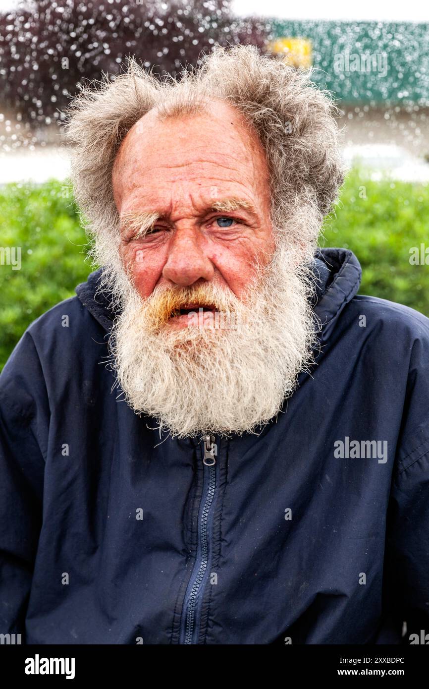 ARC-0163....WASHINGTON - Dave Brown, a homeless man on the streets of ...