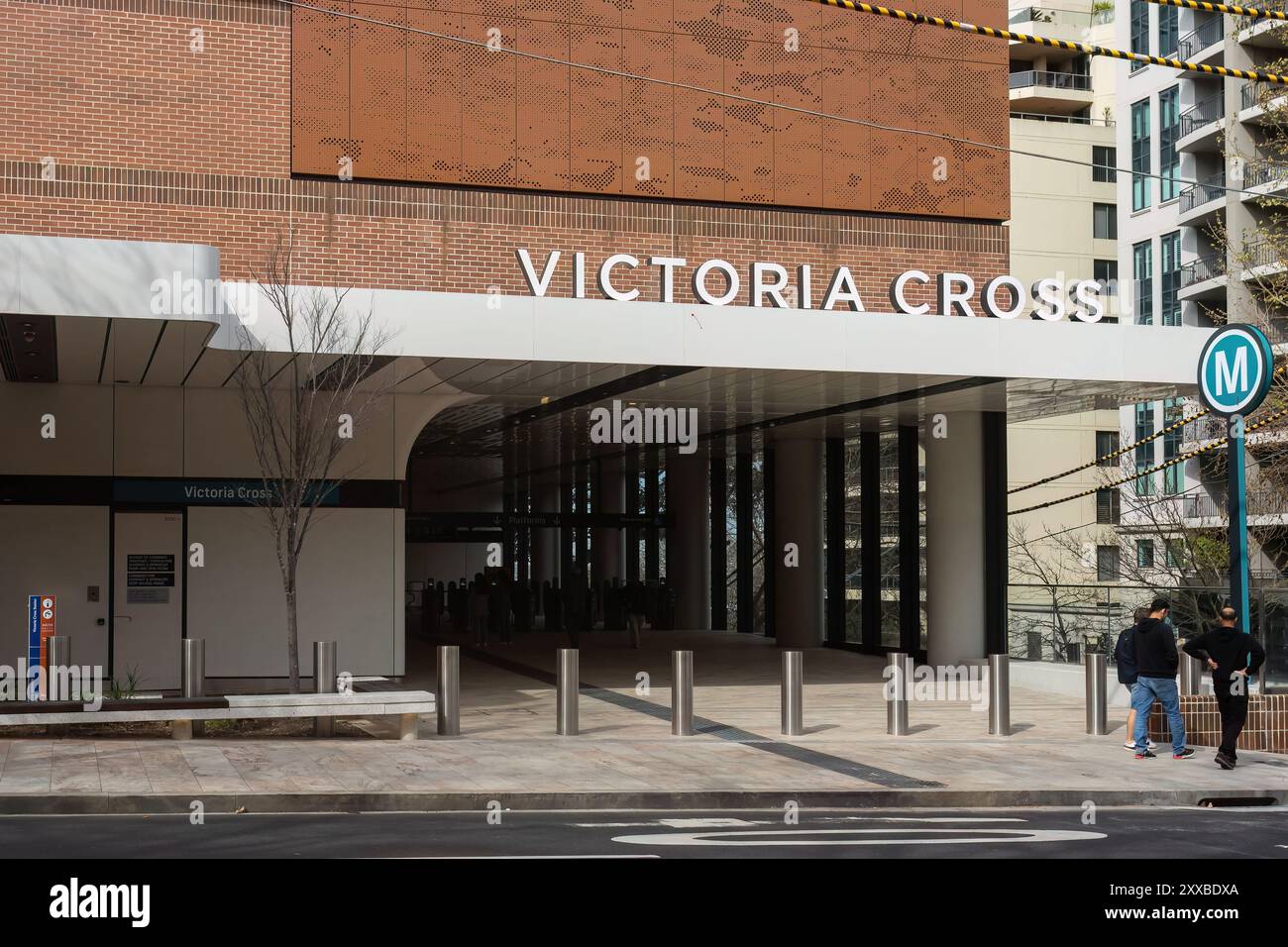 Victoria cross metro sation hi-res stock photography and images - Alamy