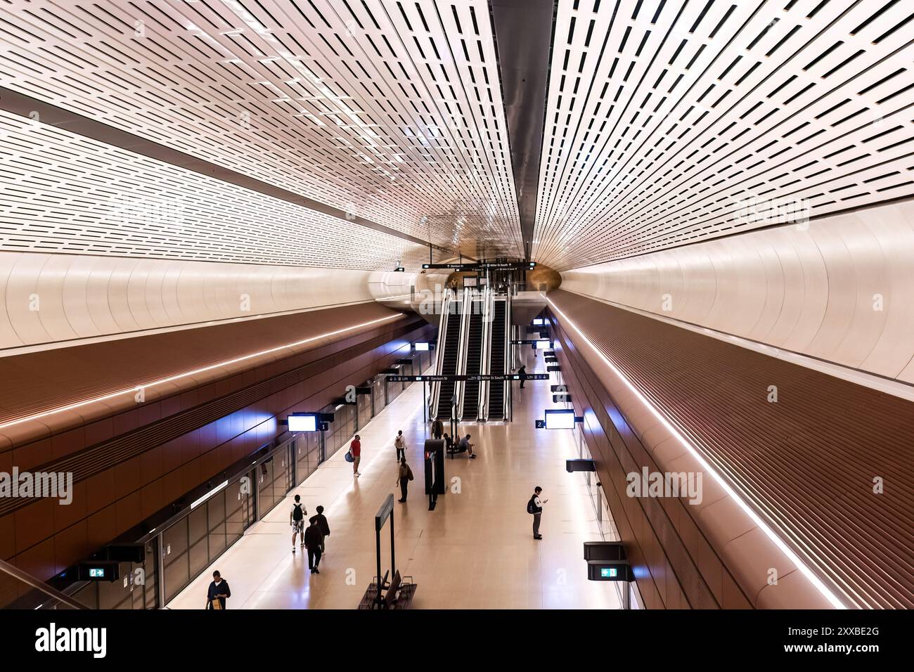Sydney, Australia, Friday,23rd August, 2024. Victoria Cross Metro ...